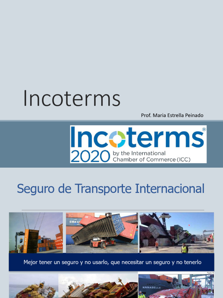 12 - Incoterms - Parte 2 | PDF | El comercio internacional | Seguro