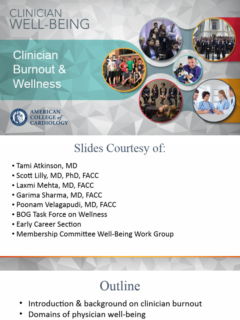 Clinician Well Being Toolkit | PDF | Occupational Burnout | Mindfulness