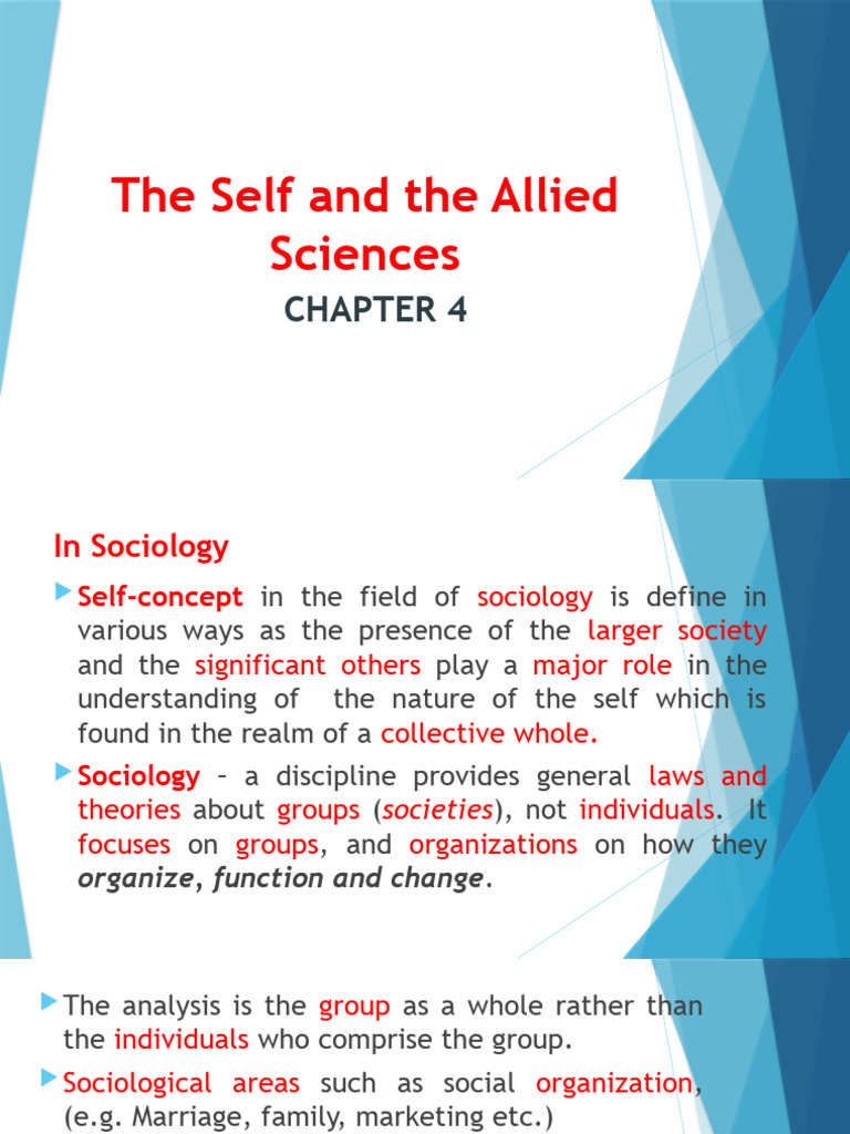 Chap 4 | PDF | Self Concept | Identity (Social Science)
