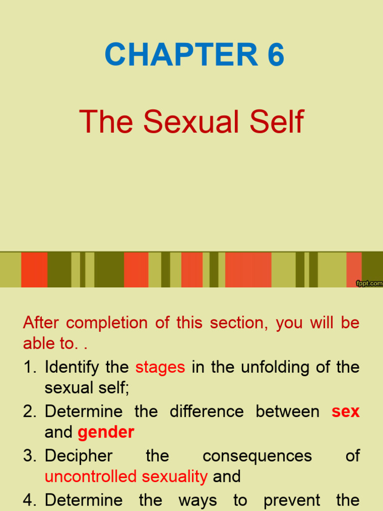 Chap6.ppt (1) | PDF | Human Sexuality | Gender Studies