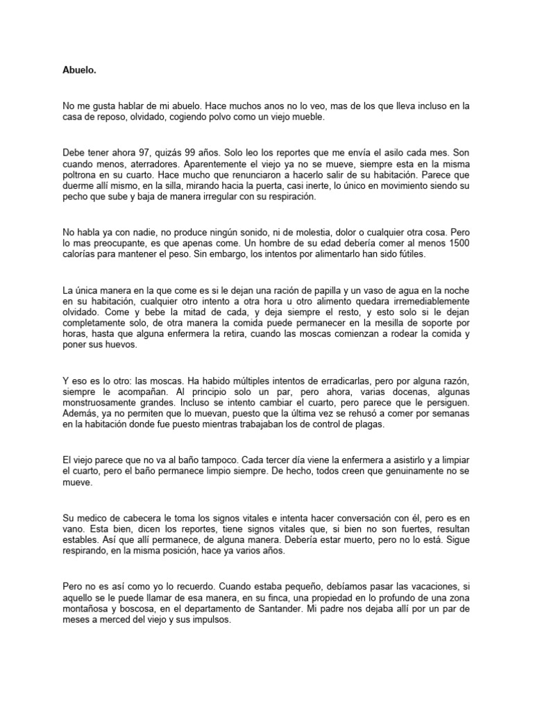 Abuelo | PDF | Poesía