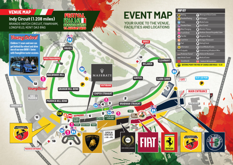Brands Hatch Venue Guide | PDF | Motorsport | Motor Vehicle