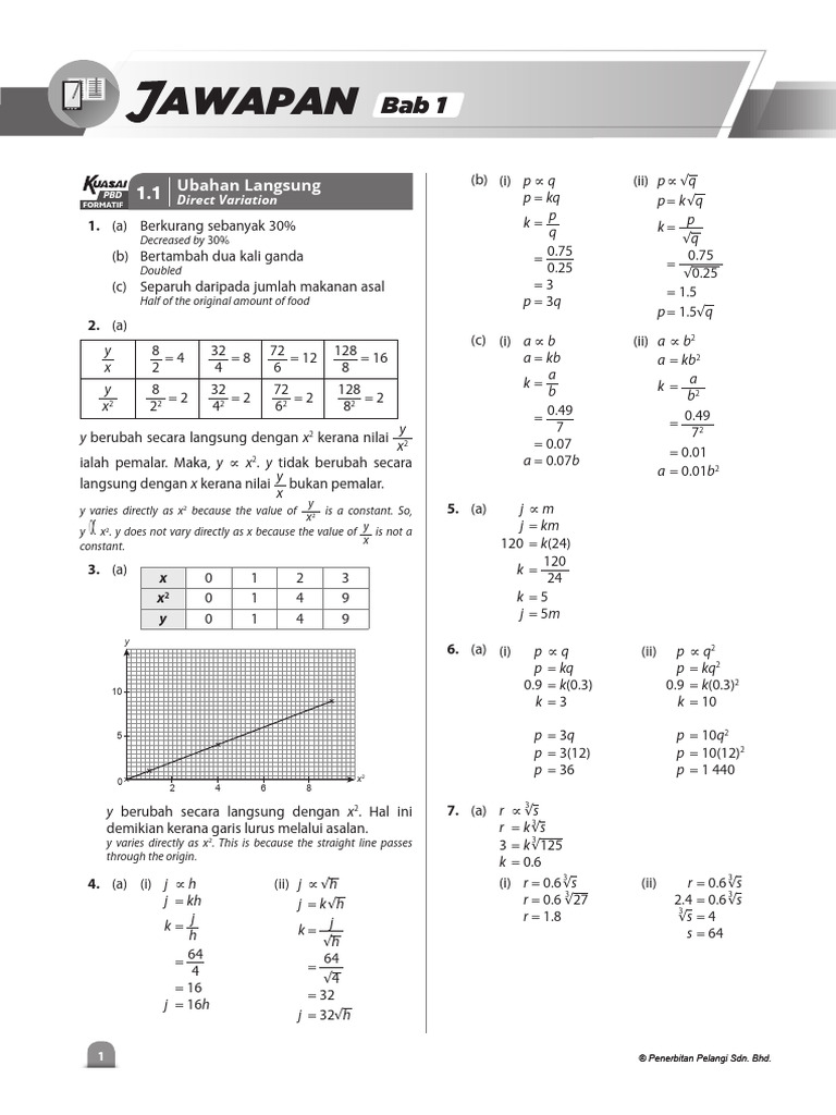 Jawapan | PDF | Mathematics
