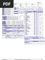 Pathfinder Eidolon Character Sheet | PDF | Tabletop Games | Role ...