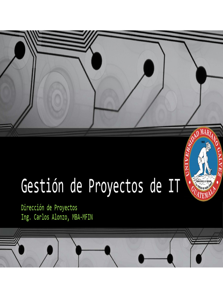 Gestión de Proyectos de IT Sesion 2 | PDF | Conocimiento administrativo ...