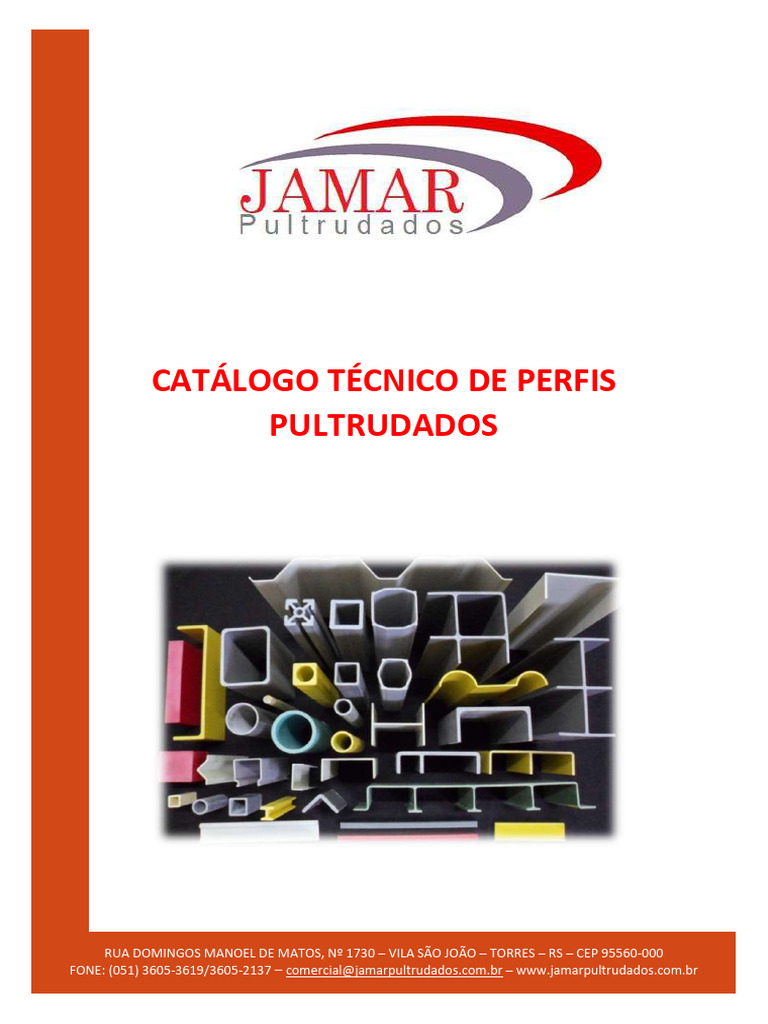 Catalogo de Perfis Jamar 6af1938601 | PDF