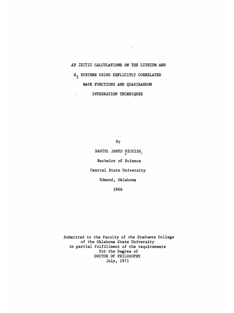 Calculations THE H3 Systems Using Explicitly Correlated Wave Functions ...
