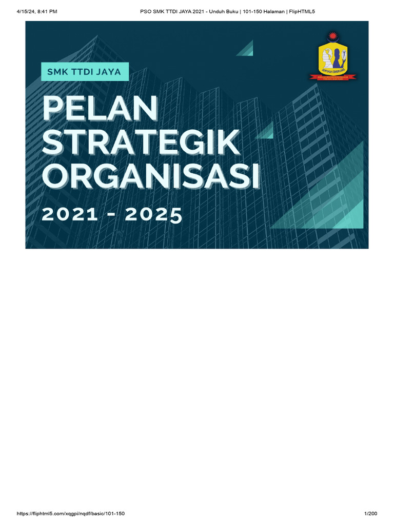 Pso SMK Ttdi Jaya 2021 - Unduh Buku - 101-150 Halaman - Fliphtml5 | PDF