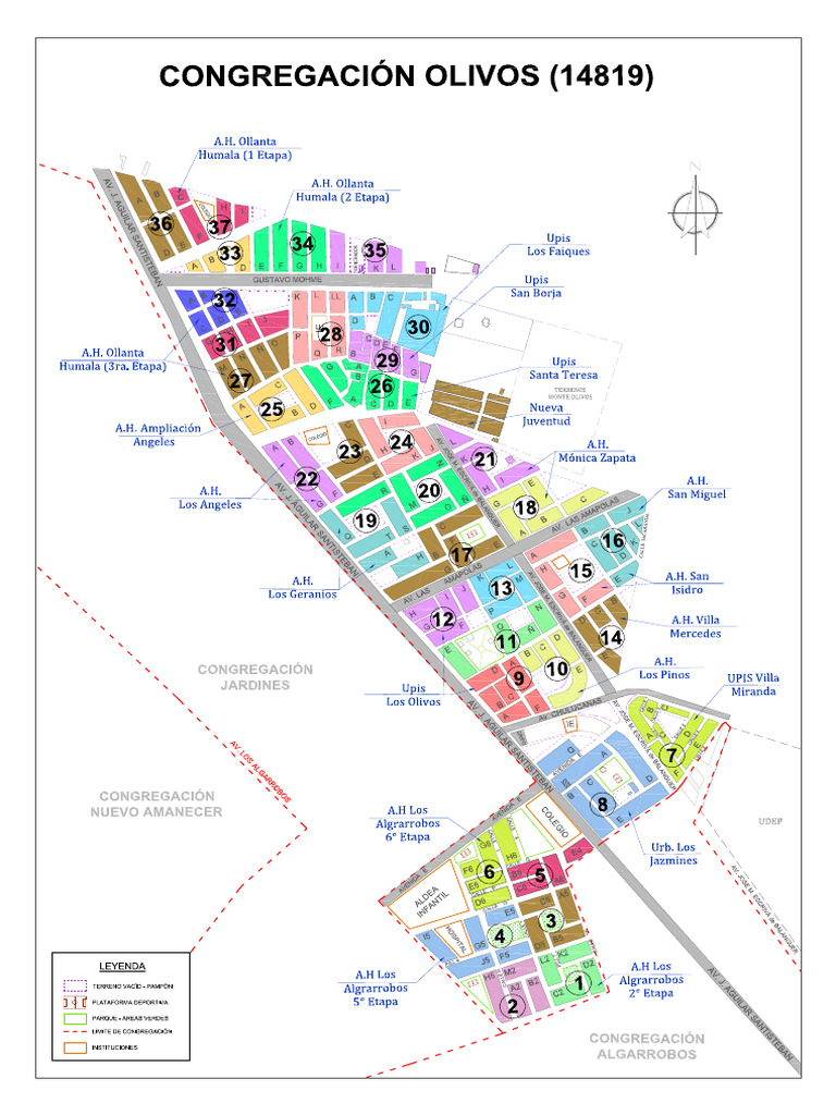 Mapa Olivos 2022 | PDF