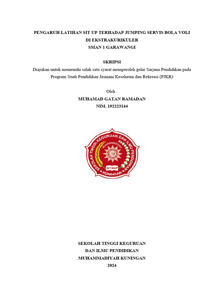 Bab (1,2,3) Gatan - Done (Revisi II) | PDF