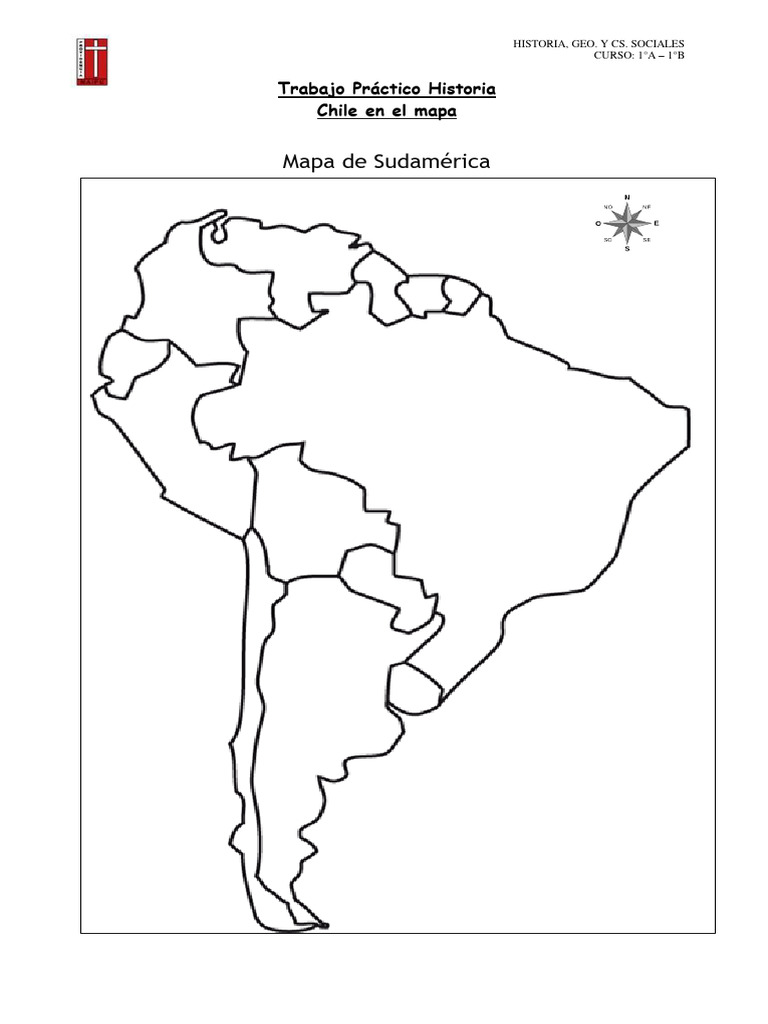 Trabajo Práctico. Chile en El Mapa | PDF | Chile | Color