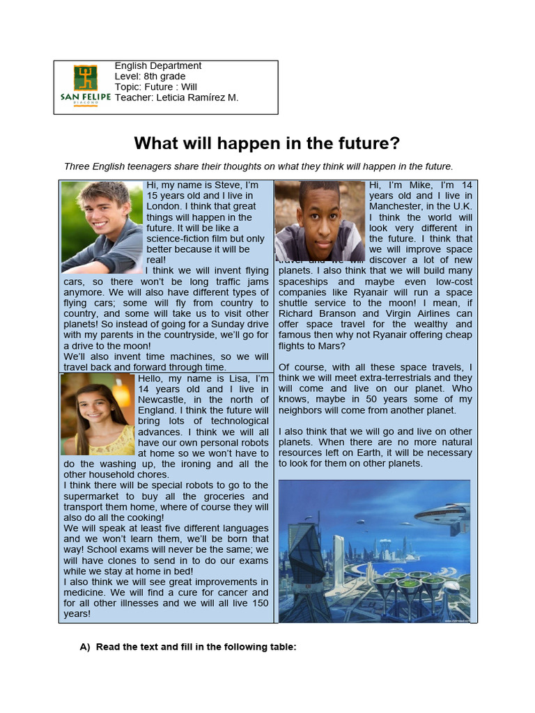 Future WILL | PDF