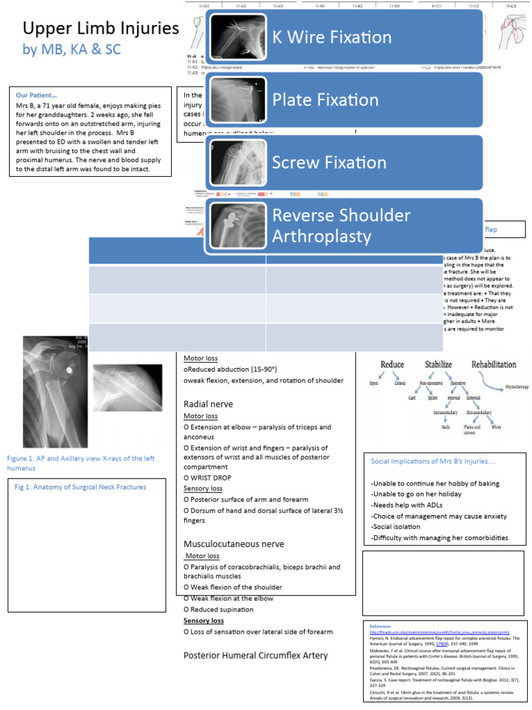 Poster Presentation Upper Limb Injury | PDF | Anatomical Terms Of ...