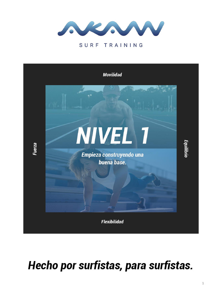 Nivel 1 Akaw Surf Training | PDF