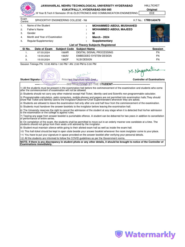 R18 3-2 Ece | PDF | Electronic Engineering | Computer Engineering