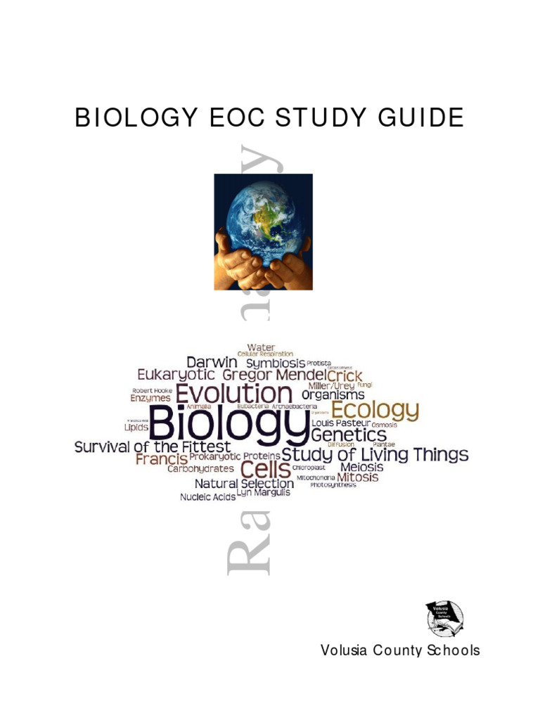 Classified Biology EOC | PDF | Biology | Biological Evolution