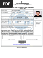 CET UNDERTAKING 2025 | PDF