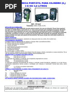 Tabela de Fluxos e Fio2 Cpap Bolhas | PDF