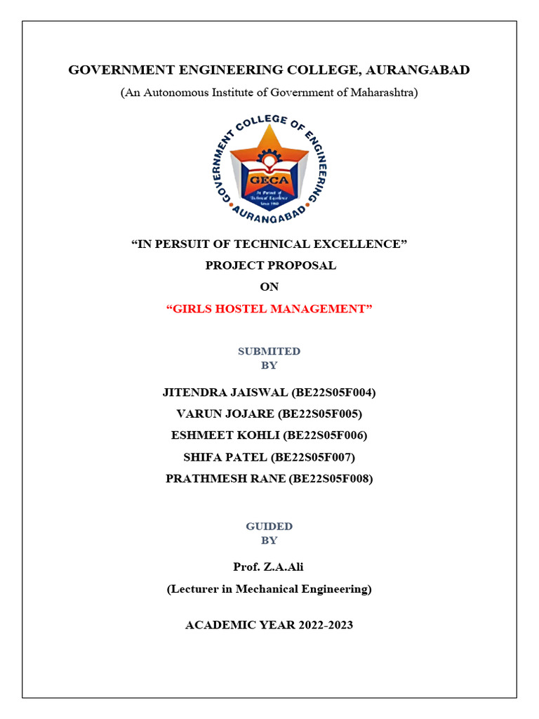 Group 16 Project Proposal Report | PDF | System | Computing