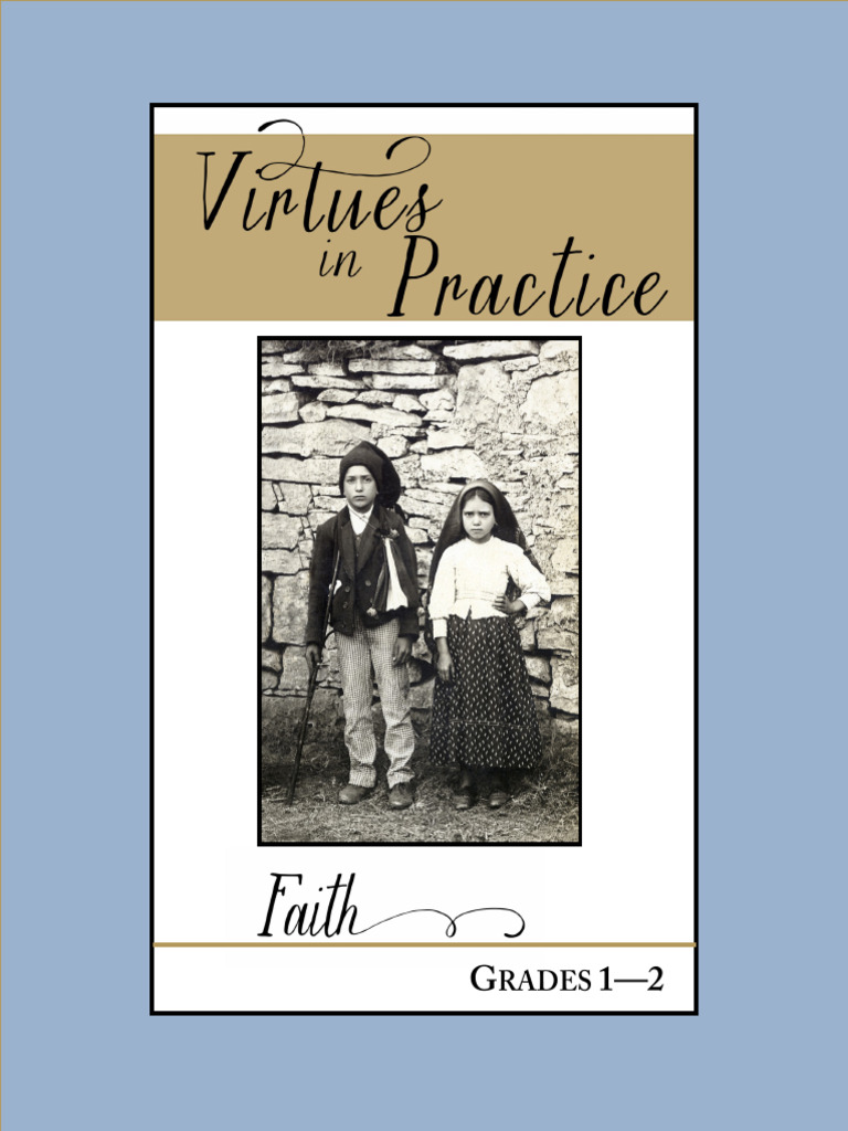 FAITH-Gr.-1-2-Workbook Virtudes | PDF