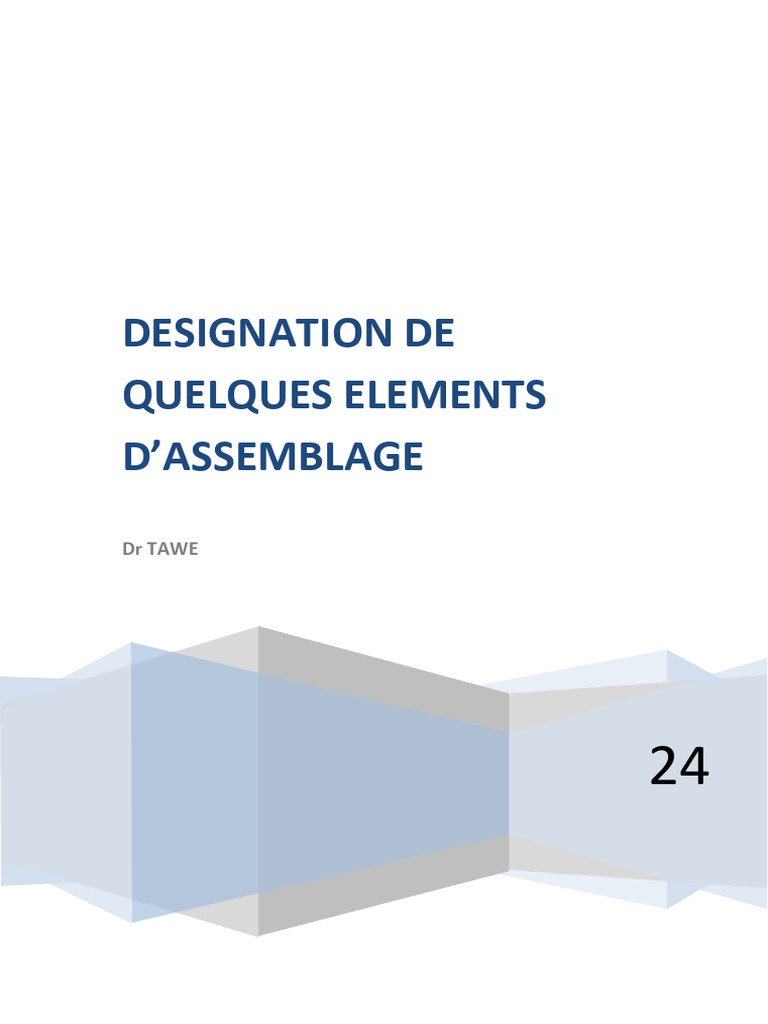 Designation Vis | PDF | Écrou | Vis de fixation
