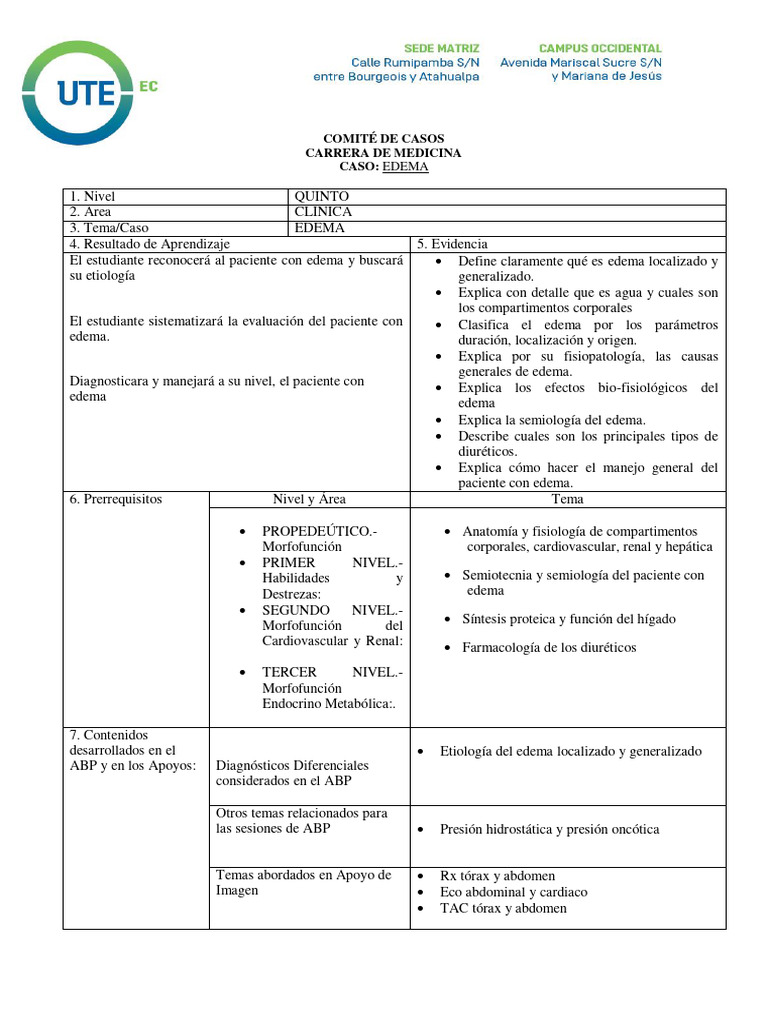 Edema en niños: diagnóstico y manejo | PDF | Edema | Causas de la muerte