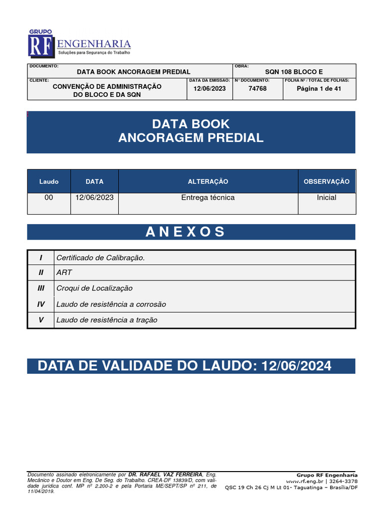 Data Book SQN 108 e | PDF | Desenvolvimento profissional | Seguro
