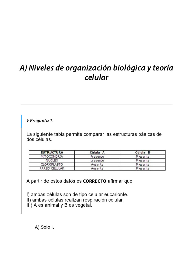 Niveles de Organización Biológica | PDF | Biología Celular) | Ribosoma