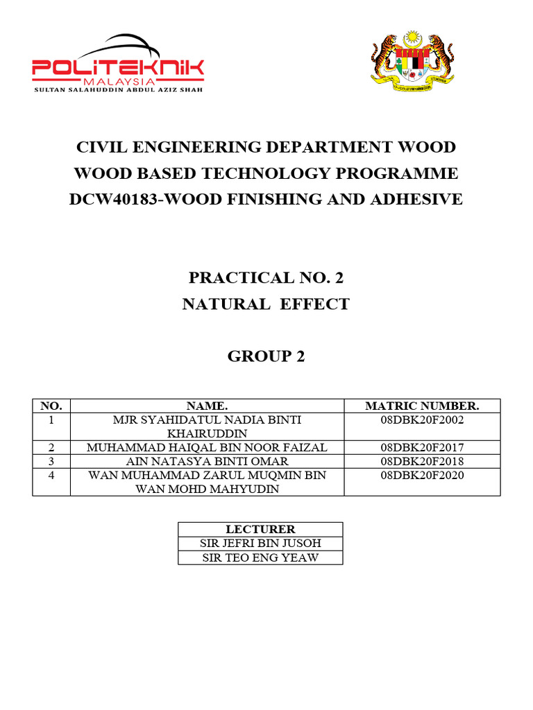 Wood Finishing Techniques and Procedures | PDF | Varnish | Industrial ...