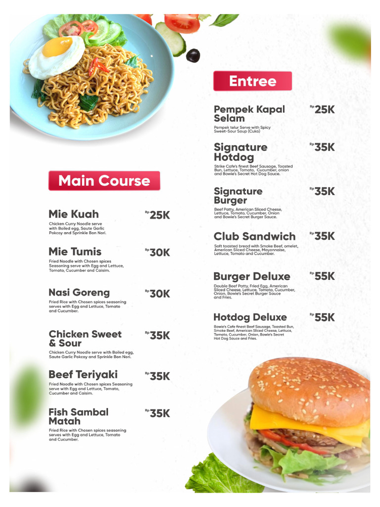 Menu 1 | PDF