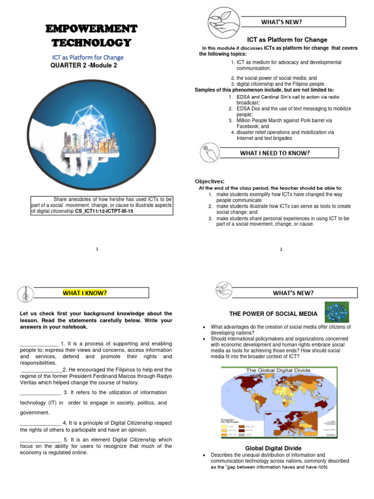 Q4 Week 2 Emptech | PDF | Social Media | Popular Culture & Media Studies