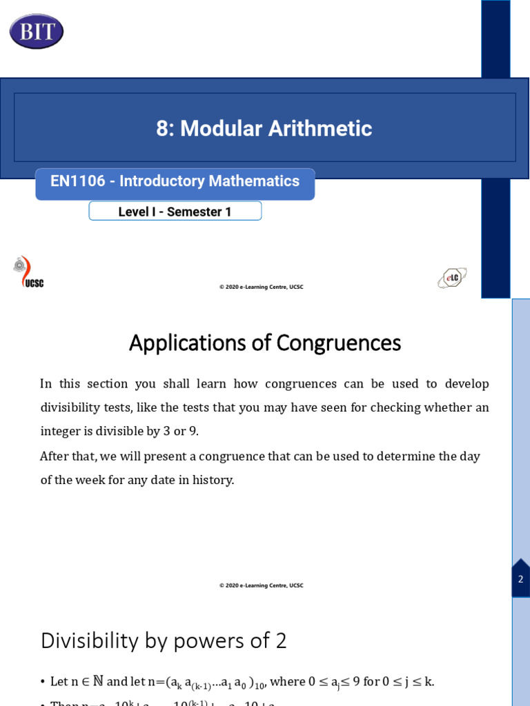 Mathematics CH8 Additional | PDF | Discrete Mathematics | Arithmetic
