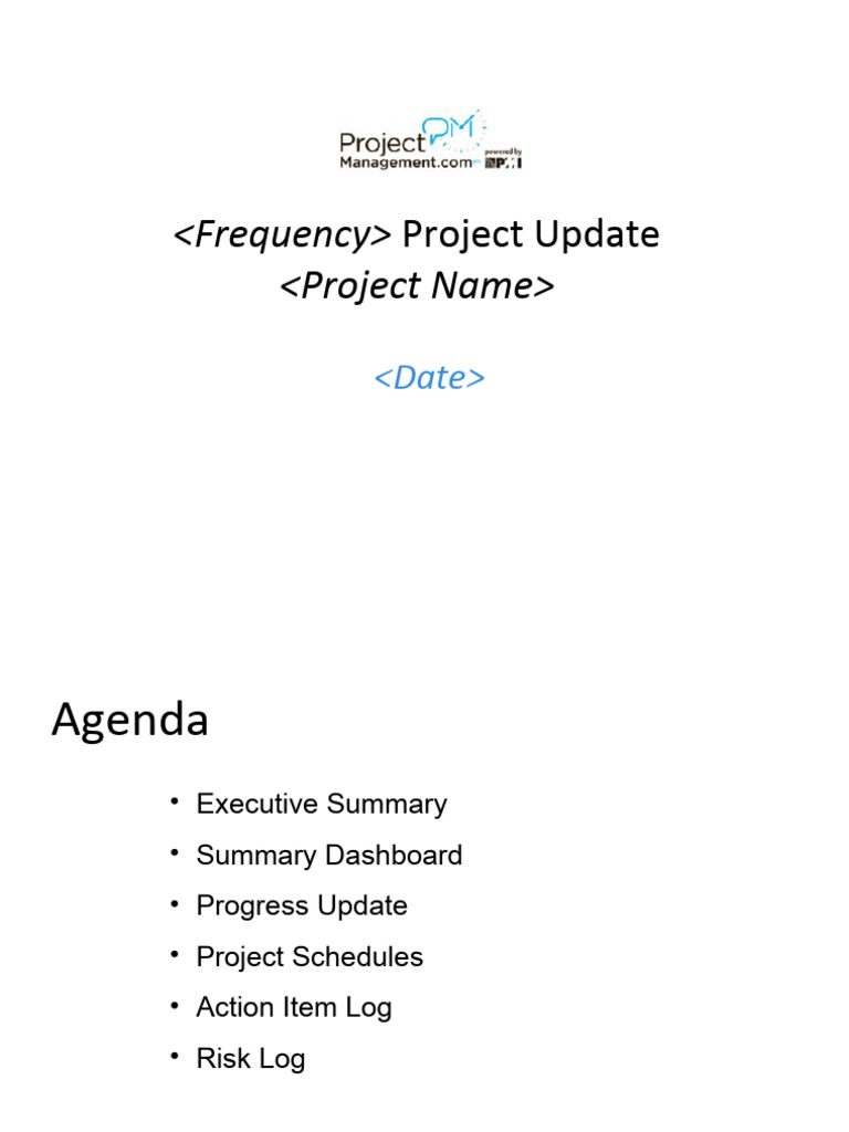 Project Status Deck Template | PDF | Technology & Engineering