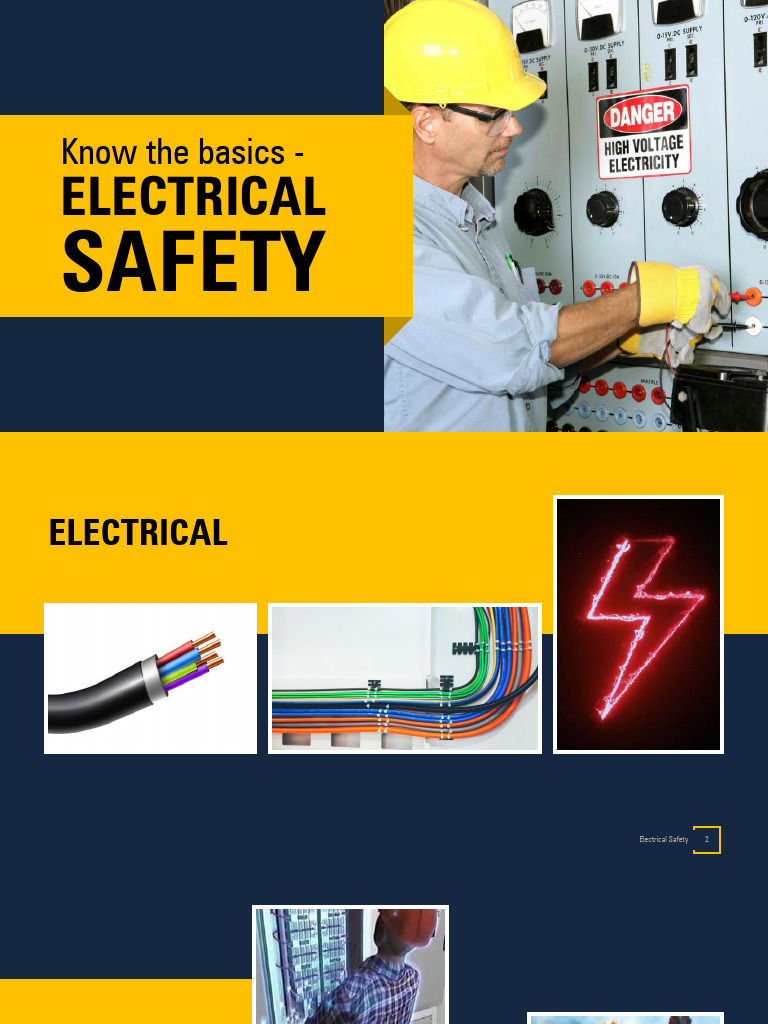 Know The Basics Electrical Safety | PDF | Electromagnetism ...