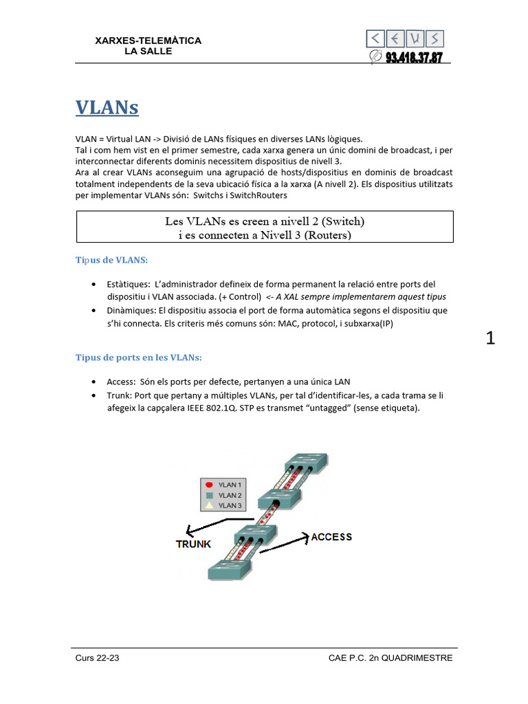VLANs | PDF
