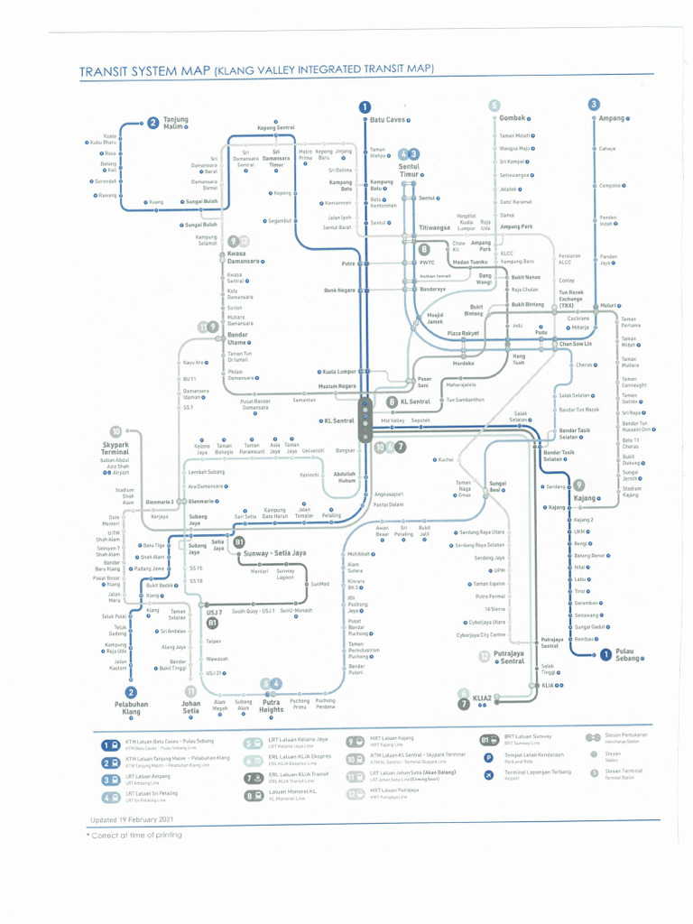 KL Transit Map | PDF
