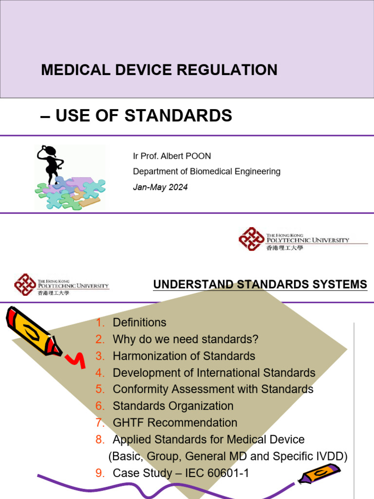 Medical Device Standards Overview | PDF | Sterilization (Microbiology ...