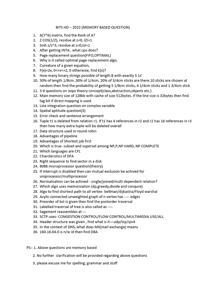 Bits HD 2022 | PDF | Applied Mathematics | Algorithms