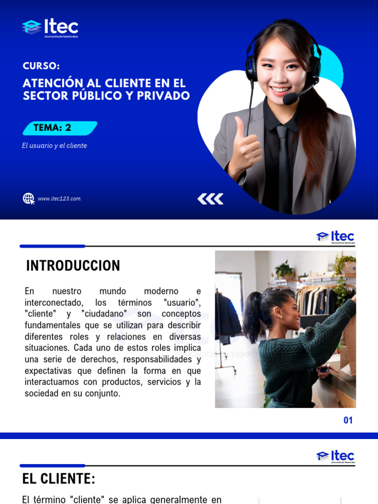 Usuario y cliente | PDF | Cliente | Usuario (informática)