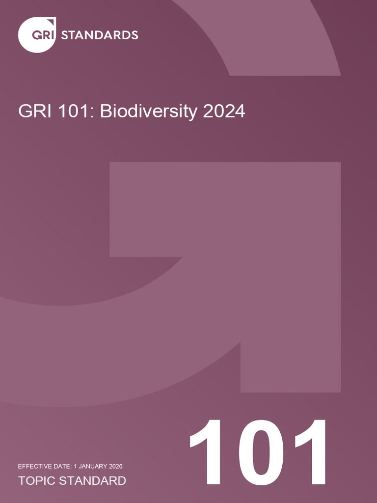 GRI Biodiversity Standard 1712534393 | PDF | Restoration Ecology ...