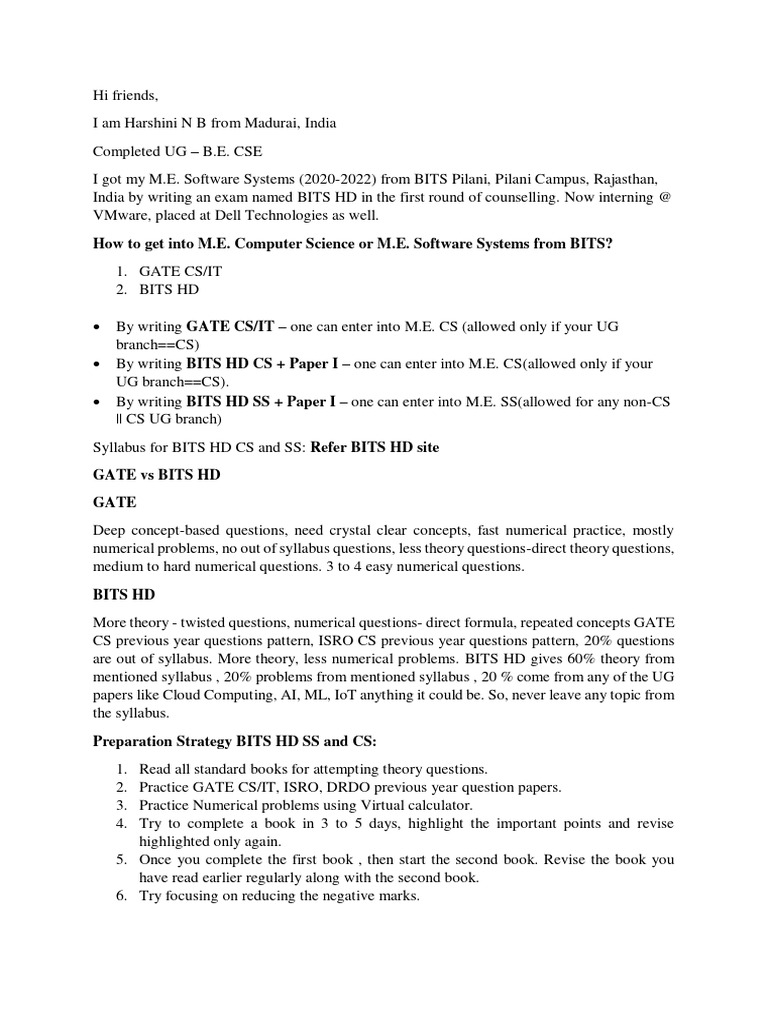 Guide_for_BITS_HD_CS_SS | PDF | Discrete Mathematics | Computing