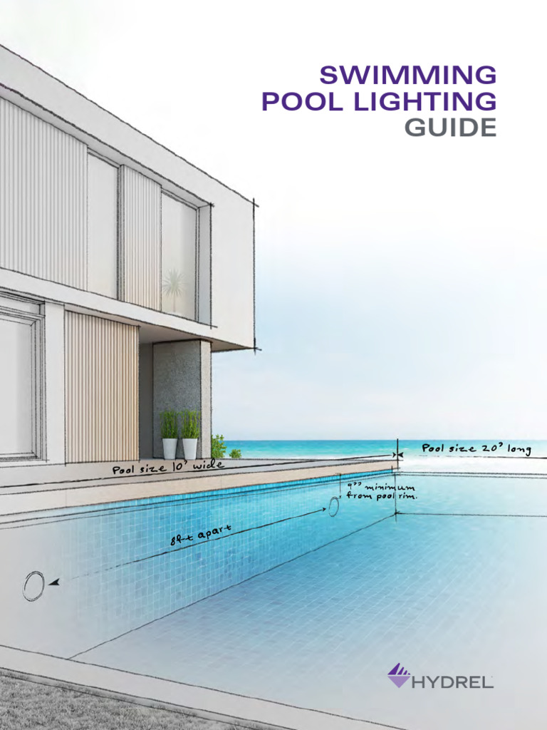 Hydrel Swimming Pool Lighting Guide | PDF | Lighting | Light Emitting Diode