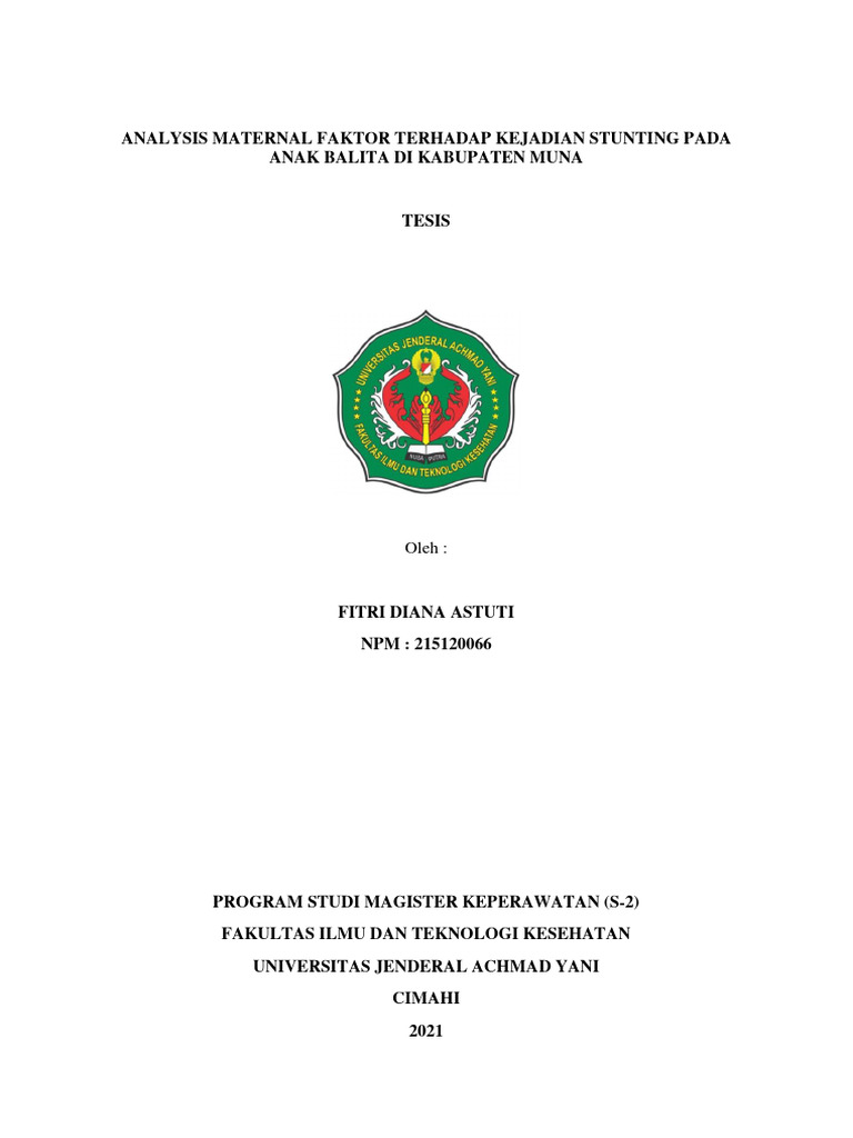 Uas Kuantitatif - Fitri Diana Astuti - 215120066 | PDF