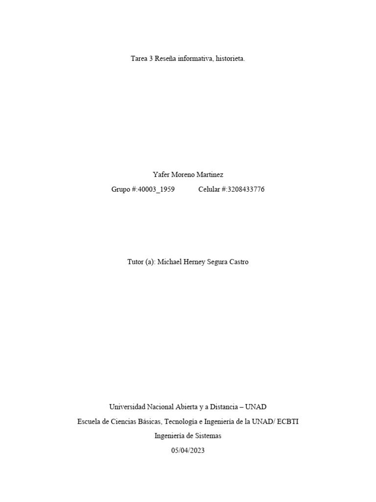 Reseña Moreno Yafer 40003 1959 | PDF | Crecimiento personal y ...