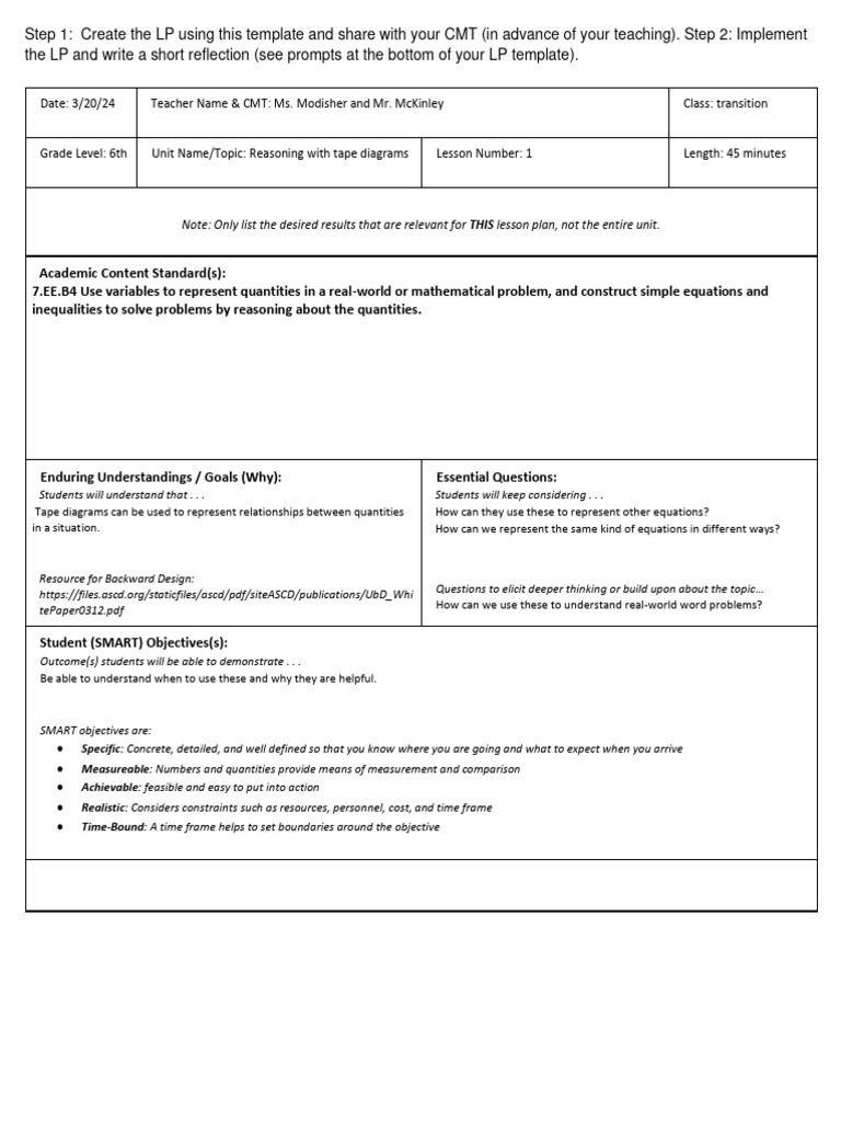Ed 327 Lesson Plan Template 2023 | Download Free PDF | Teaching ...