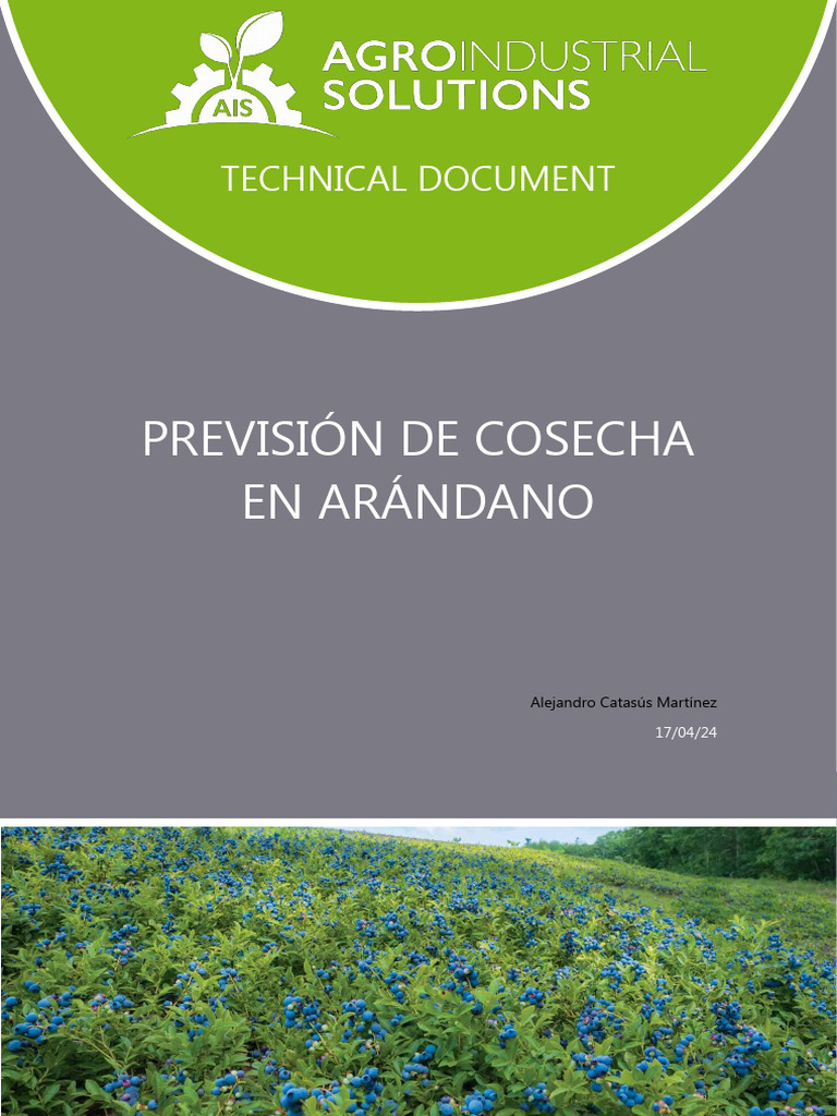 Ais - Previsión de Cosecha | PDF | Cosecha | Agricultura