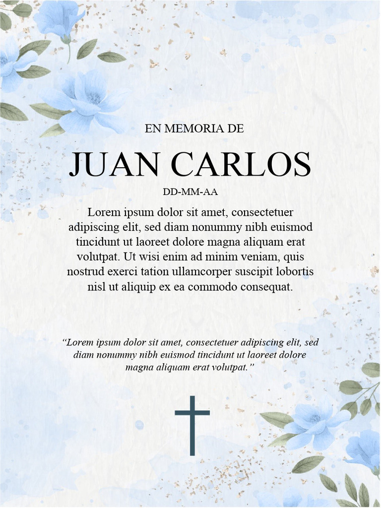 Tarjetas De Novenario Para Difuntos Para Editar Pdf