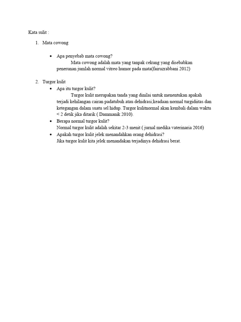 Kasus 1 Tutorial KDK 2 | PDF