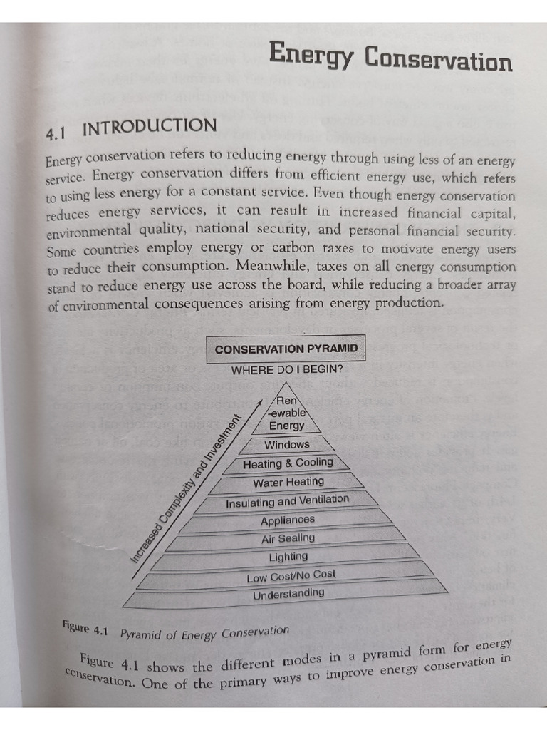 Unit - 3 Energy Conservation | PDF