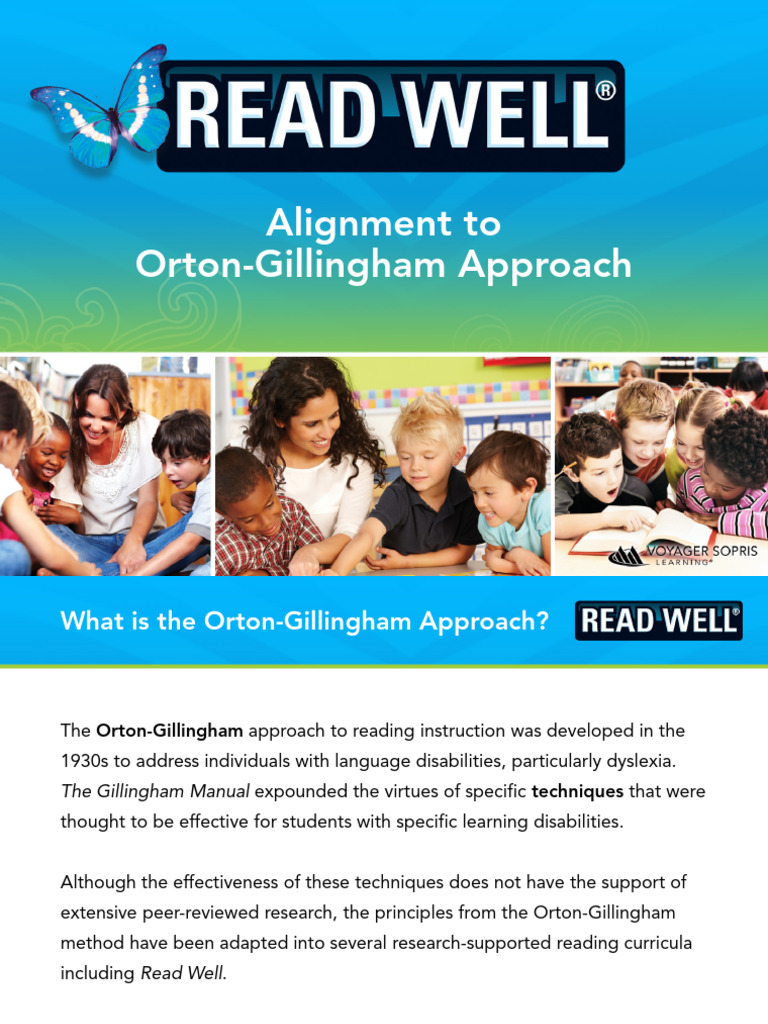 Read Well Alignment Orton Gillingham | PDF | Phonics | Psycholinguistics